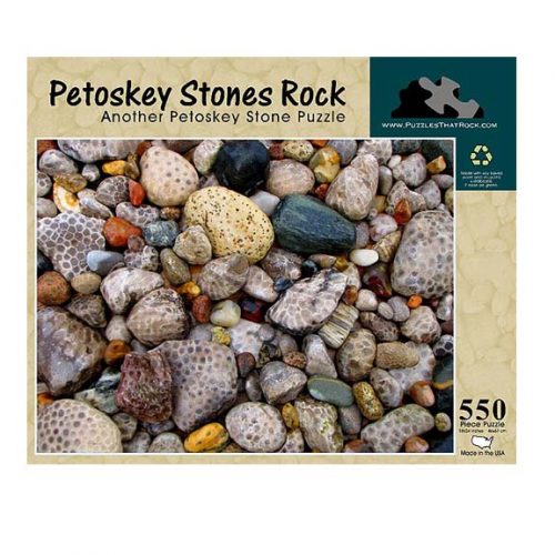 Puzzle-Petoskey Stones Rock – Nifty Things Traverse City